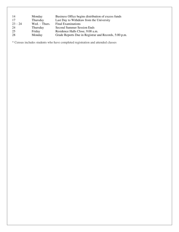 2024-2025 Academic Calendar - Academic Affairs | Jackson State University