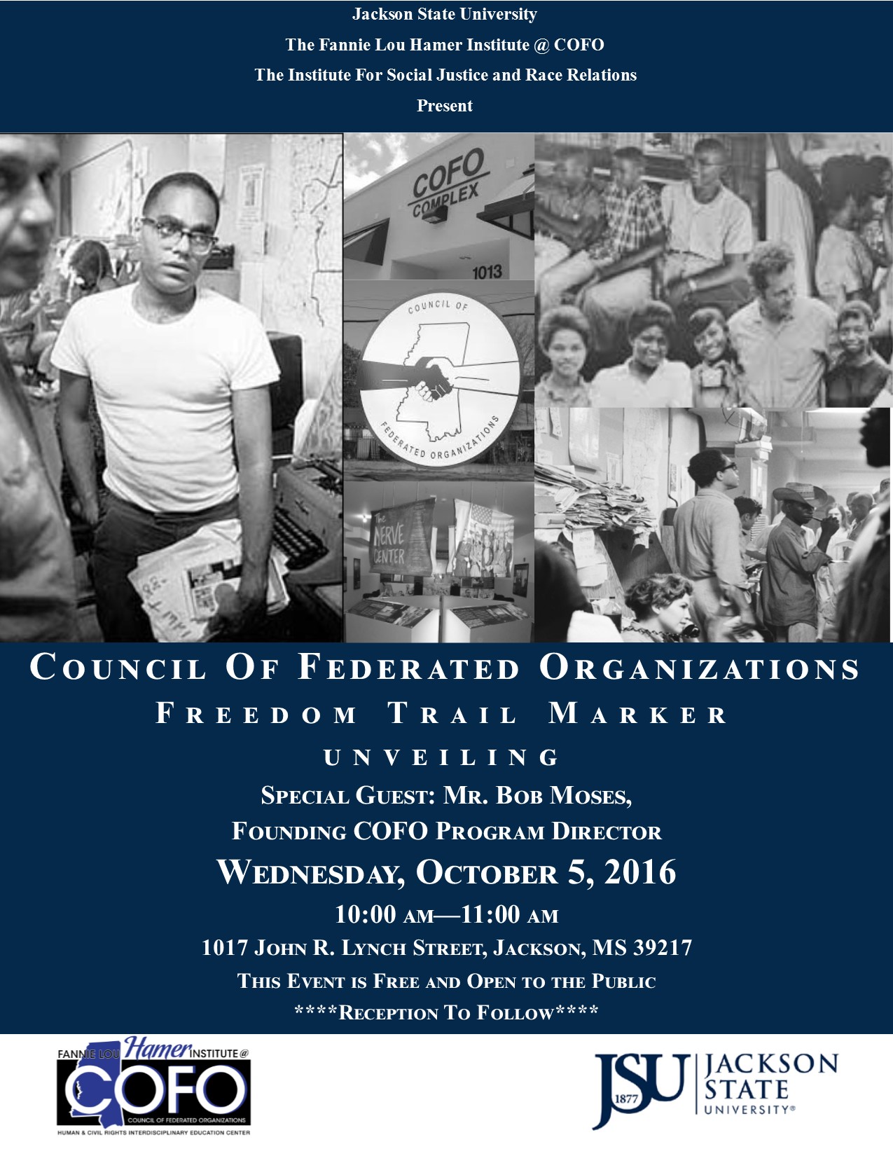 COFO Receives Historic Designation on the Mississippi Freedom Trail ...