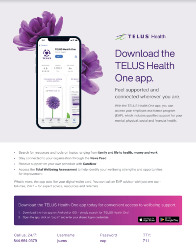 Telus Health | Employee Assistance Program - Human Resources | Jackson State University
