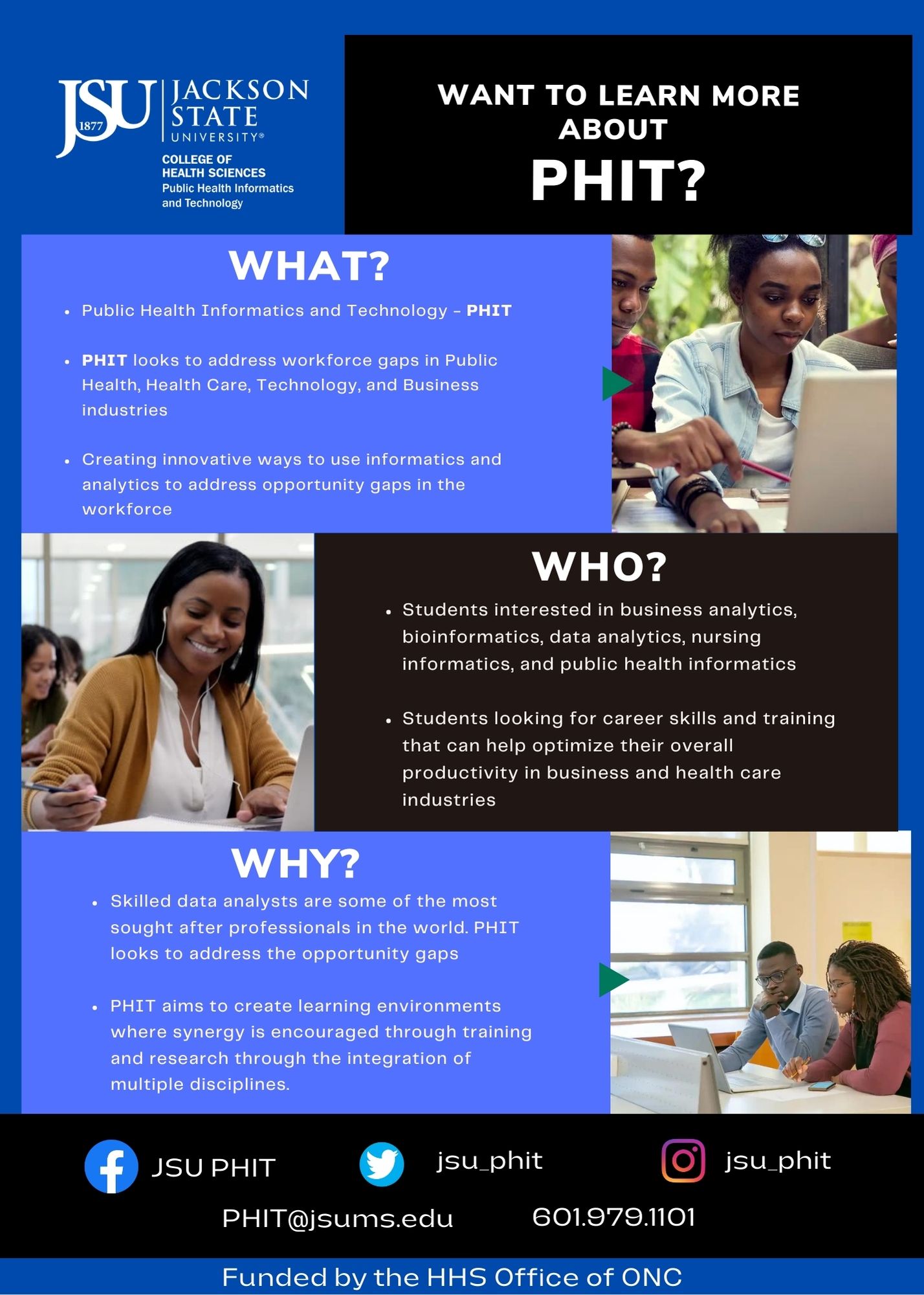 Introducing PHIT! - Public Health Informatics and Technology | Jackson ...