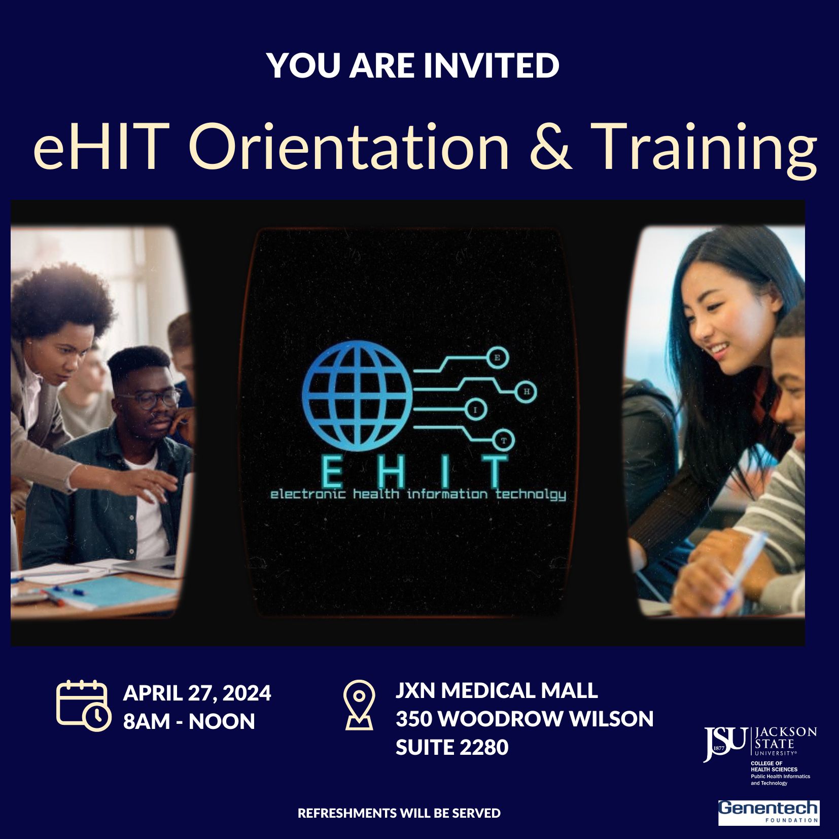 eHIT To Host Orientation And Training - Public Health Informatics and ...