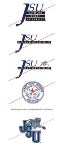 Retired JSU Logos - Style Guide | Jackson State University