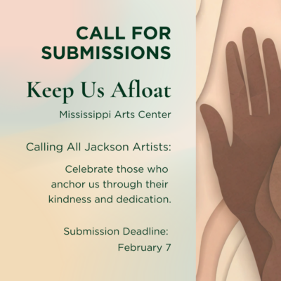 Keep Us Afloat: Call for Submissions | The Art Gallery | Jackson State ...