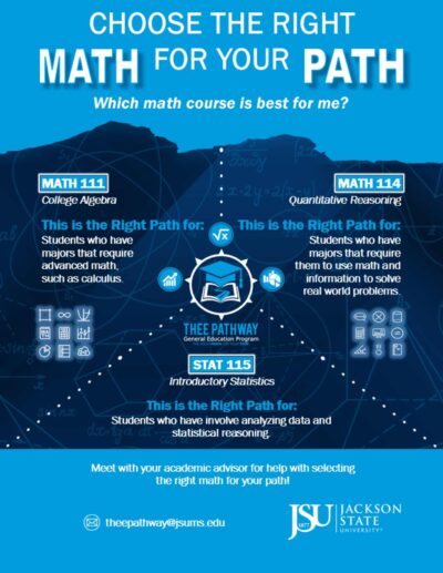 Math Pathway - General Education | Jackson State University